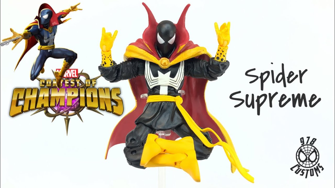 Custom Marvel Legends Spider supreme from contest of champions action ...