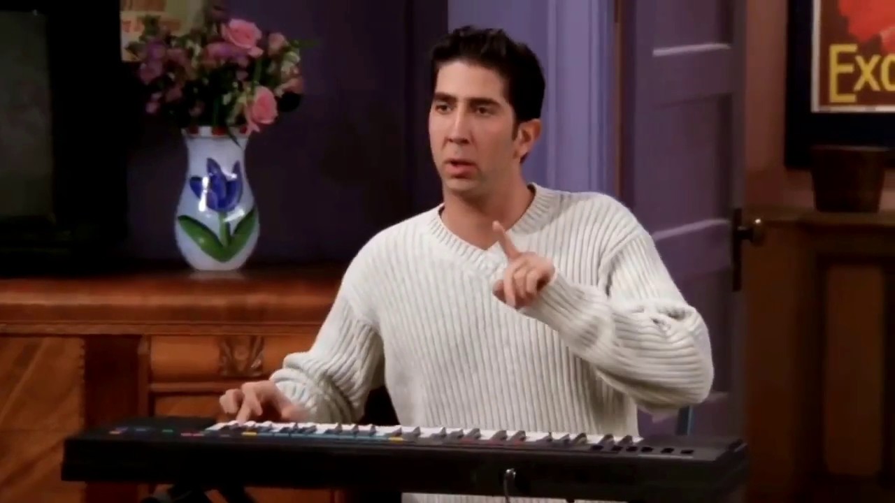Friends ross Nicolas Cage faceswap piano - YouTube