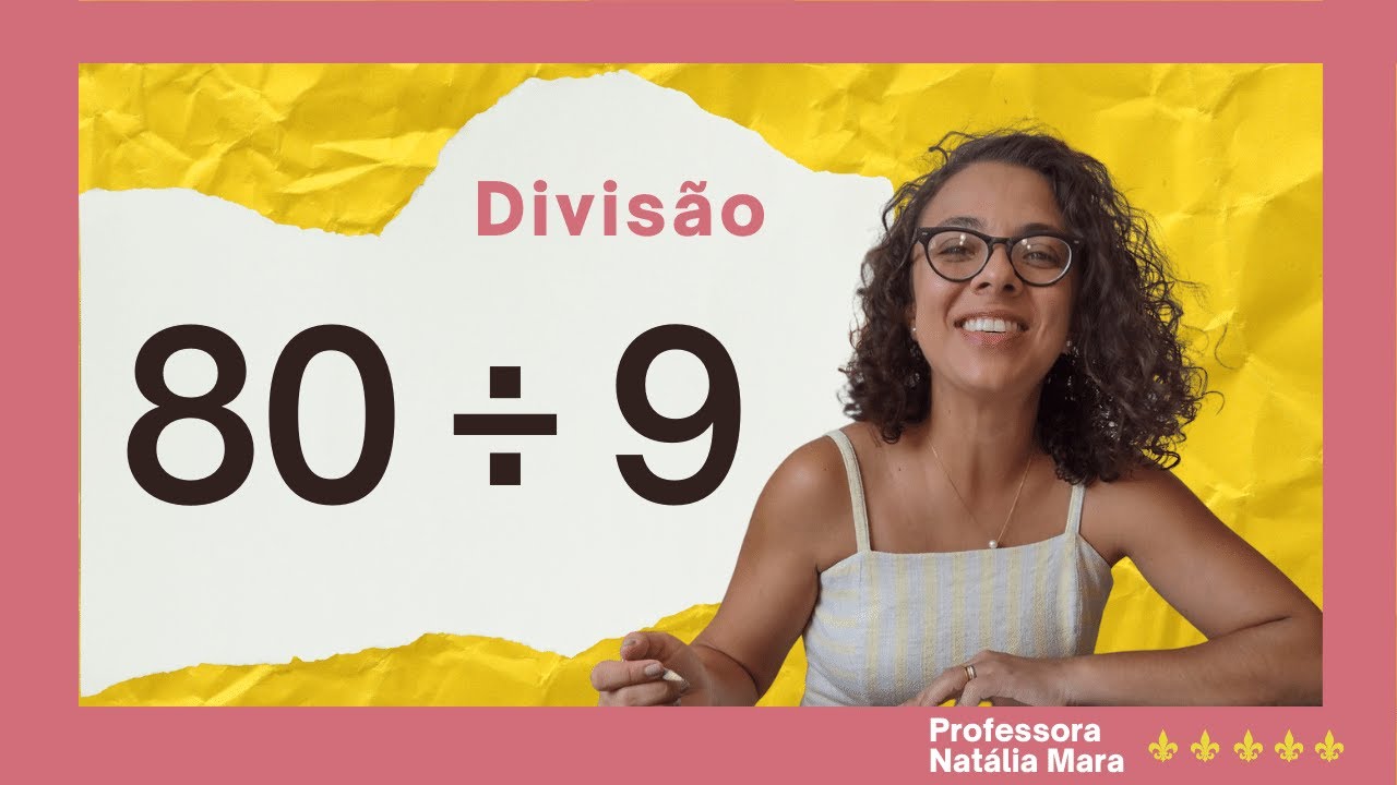 Divisão e dízima periódica - “80/9" "80:9" "Como dividir 80 por 9" "80 ...