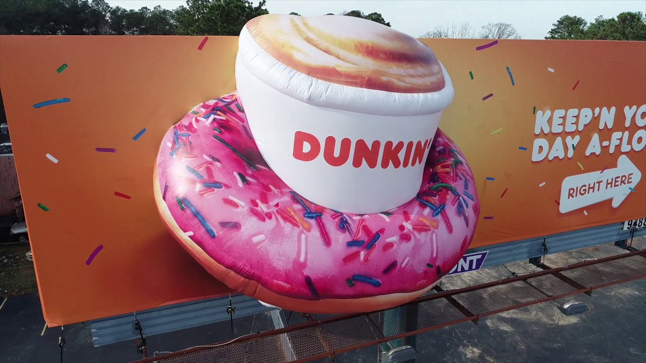 Dunkin Donuts Billboard