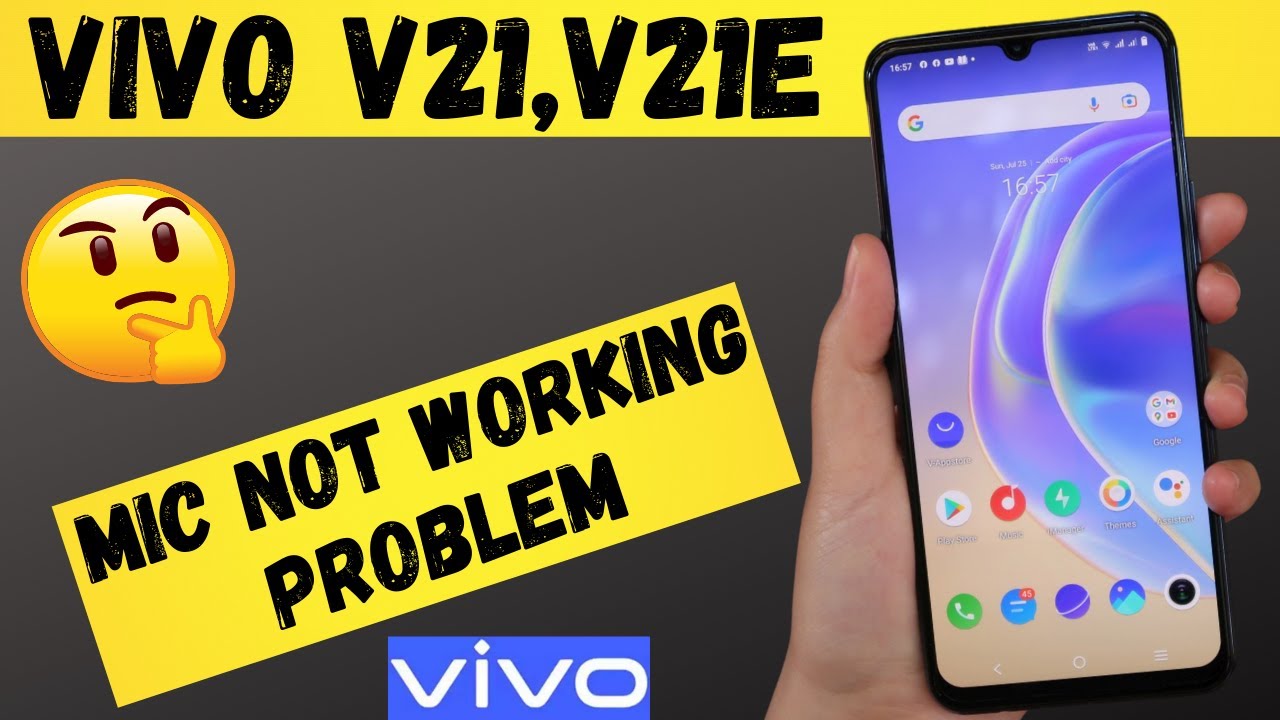 How to fix Mic not working problem Vivo V21,V21e | vivo Microphone ...