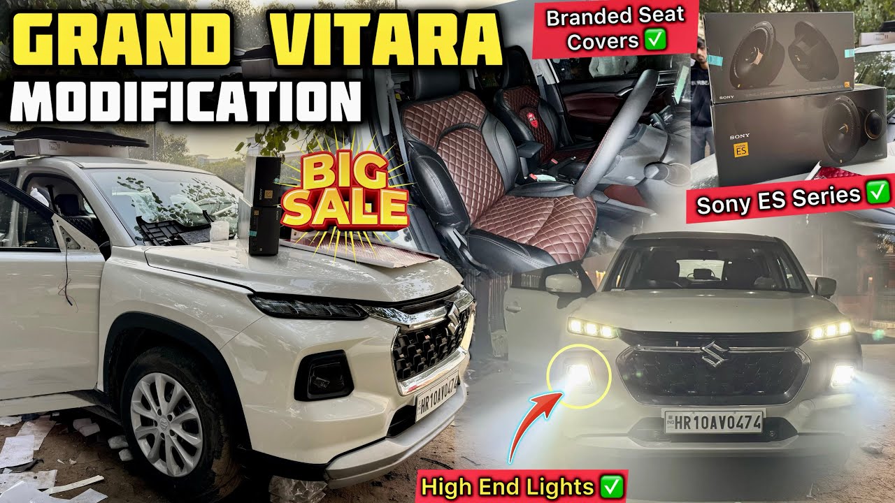 Ultimate Modification Of Grand Vitara Base Model Grand Vitara Sigma ...