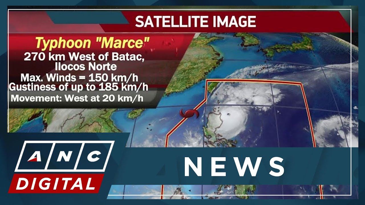 PAGASA: Typhoon Marce exits PH area of responsibility | ANC - YouTube