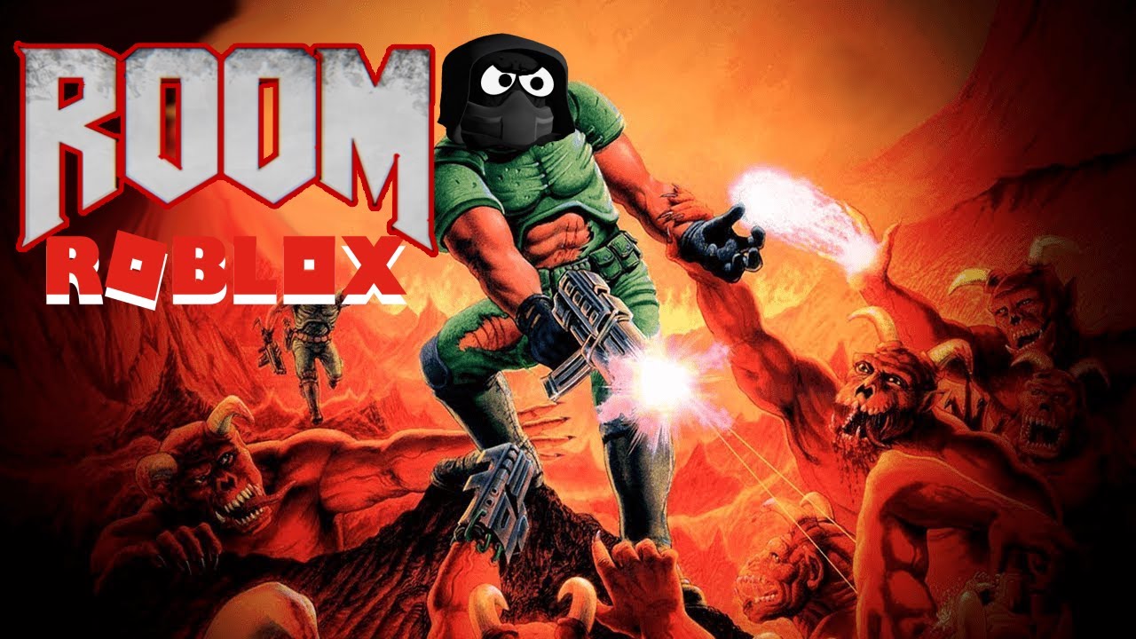 Playing 1993 DOOM Multiplayer in Roblox (ROOM) - YouTube