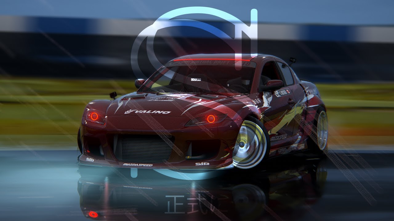 Assetto Corsa - Mazda RX-8 - TEST OF ANIMATIONS - RAINY ADC Klutch ...