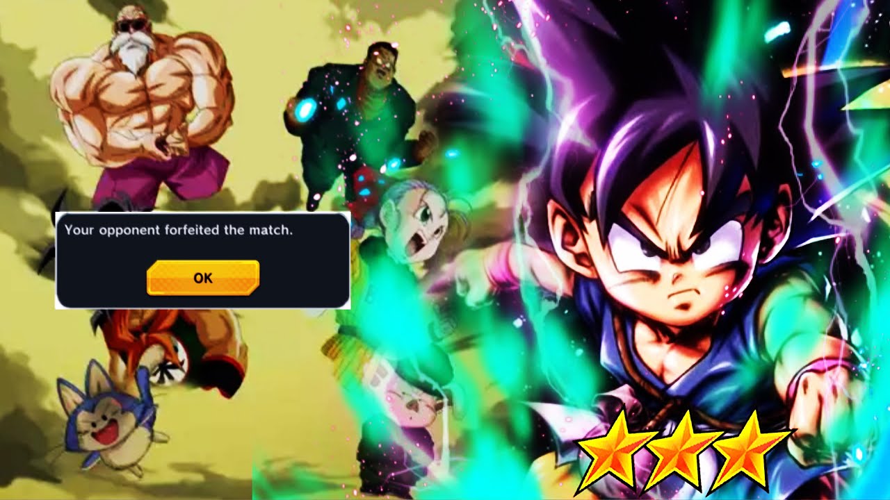 D*MN THIS UNIT IS AN AUTOMATIC FORFEIT BUTTON! 3* PATH OF POWER GOKU ...