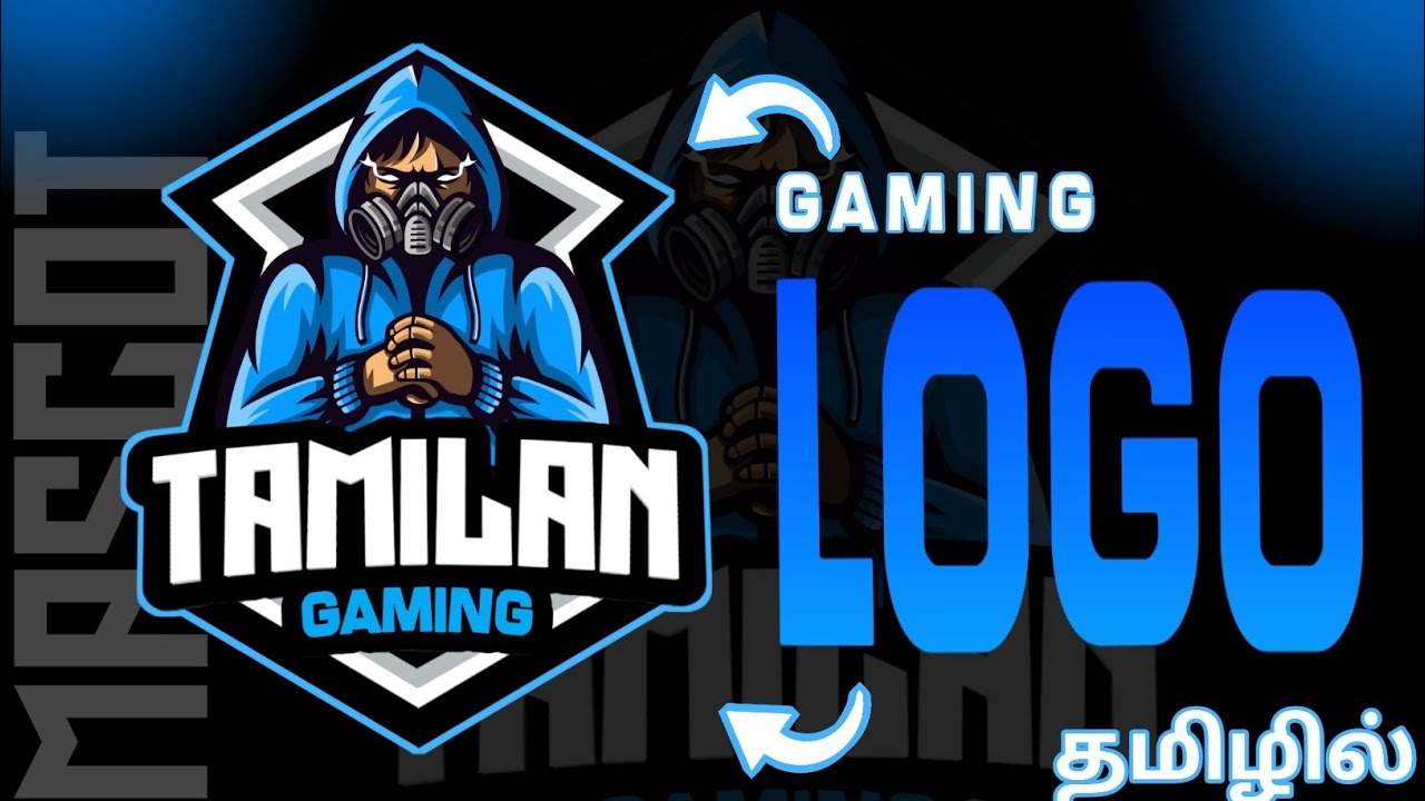 How To Make Gaming Mascot Logo In Tamil | How To Make Mascot Logo In ...