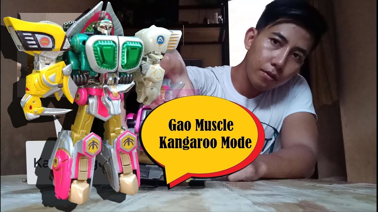 gao ranger gattai gao muscle with gao kangaroo and walrus - YouTube