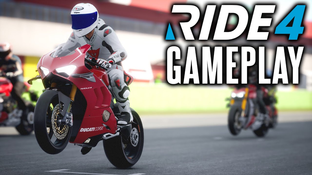 Ride 4 - Ducati V4 R at Mugello - Gameplay Pro Physic & No assist - YouTube