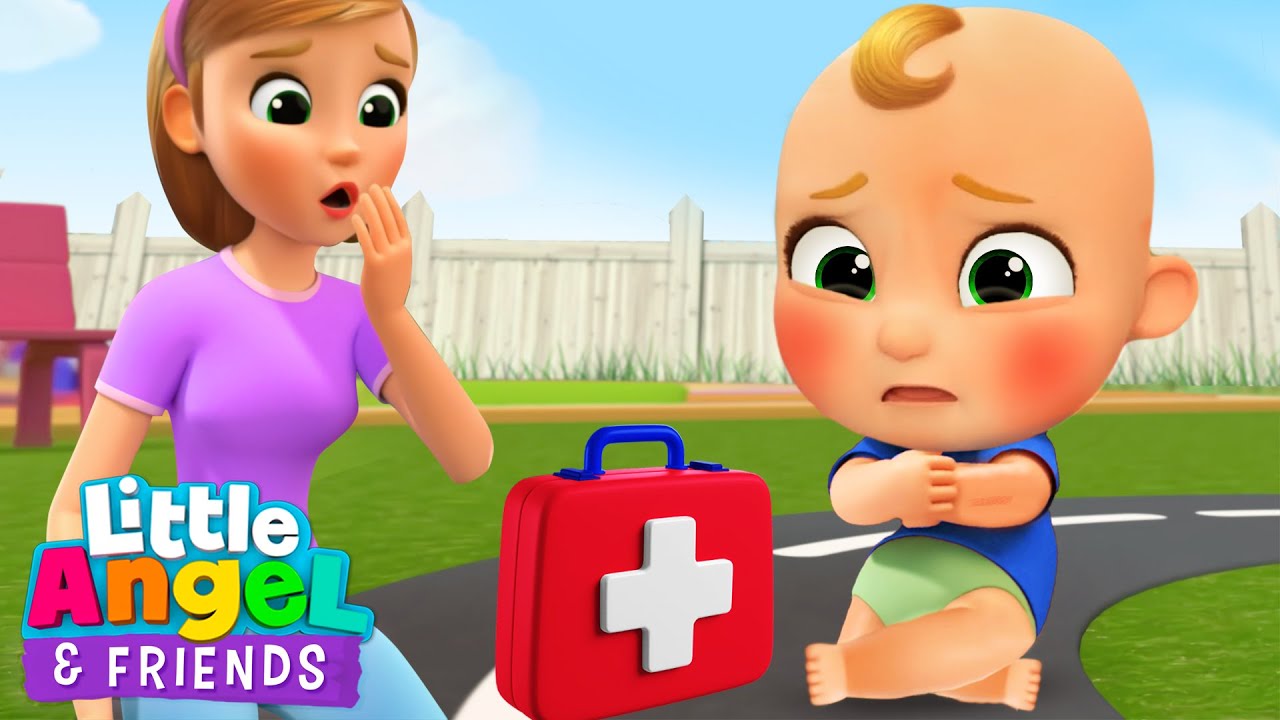 The Boo Boo Song | Little Angel And Friends Kid Songs - YouTube