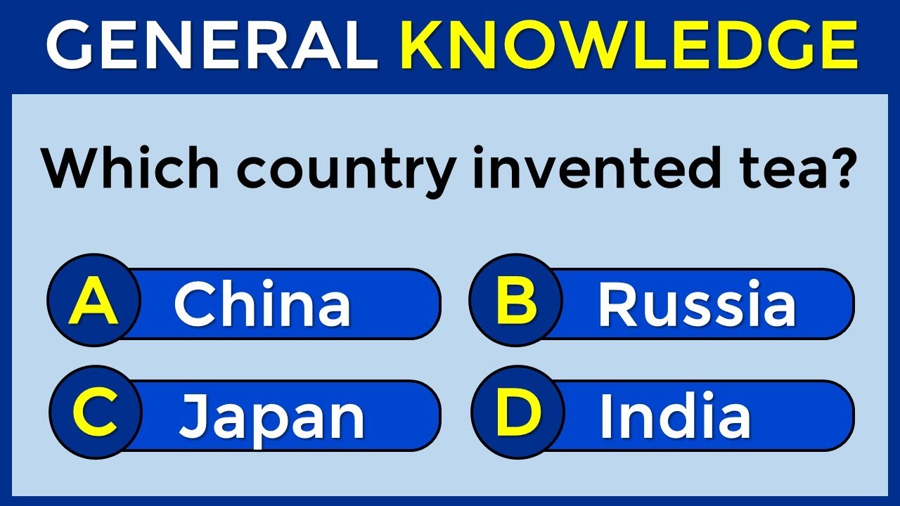 25 General Knowledge Questions! How Good Is Your General Knowledge? # ...