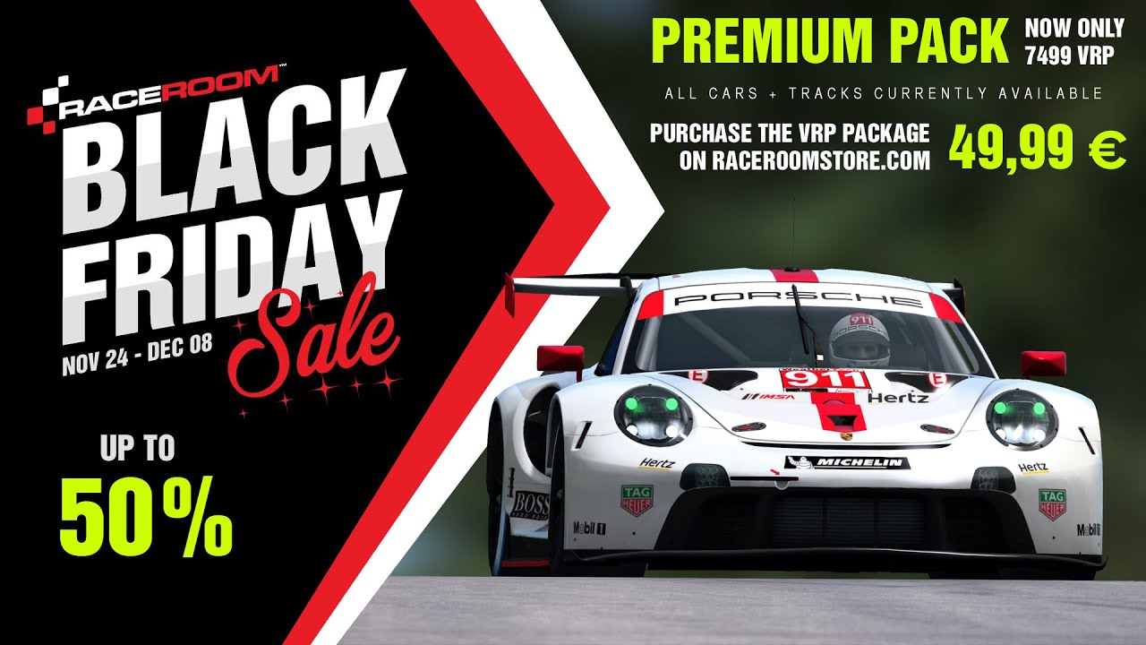 Black Friday RaceRoom - Todo el contenido 50€ - YouTube