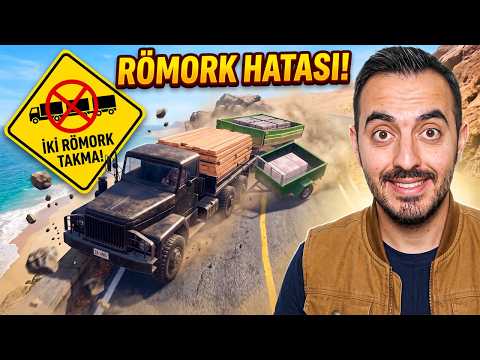 Kamyona İki Tane Dorse Taktım BÜYÜK HATA - Off The Road 2