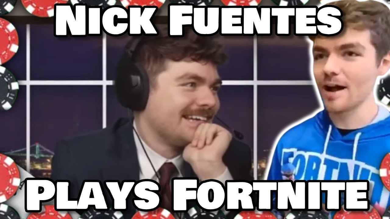 NICK FUENTES PLAYS FORTNITE DURING LIVE SHOW! - YouTube