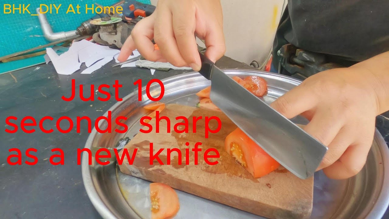 Tips for sharpening knives using items available in your kitchen - BHK ...