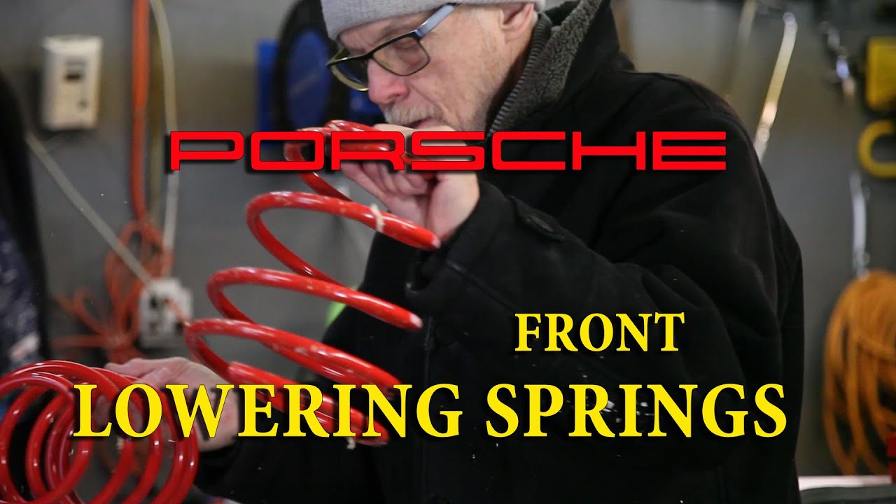 Porsche 986 & 996 Lowering Springs Part 1, Front - YouTube