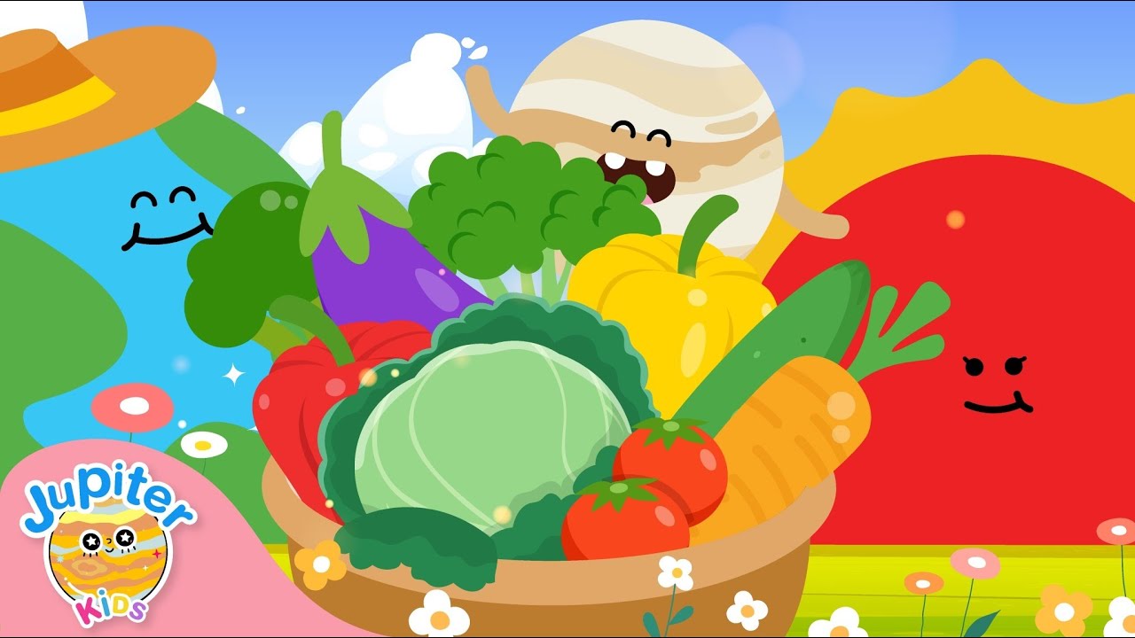 Vegetable Song | Learn Vegetables | Nursery Rhymes & Kids Songs - YouTube