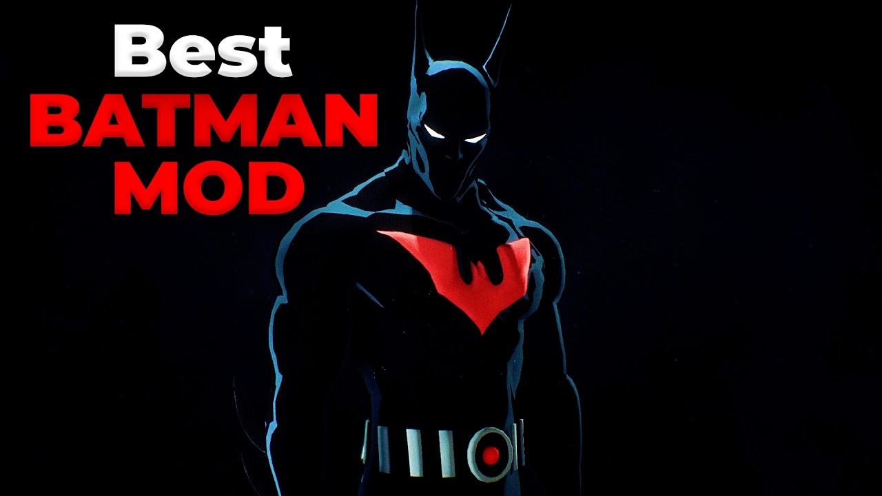 Batman Arkham Knight - Cel-Shaded Batman Beyond Mod - YouTube