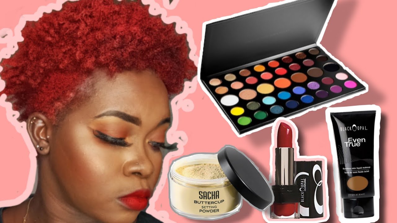 How to apply Flawless Date Night Makeup| Red Lips ft Black Opal ...