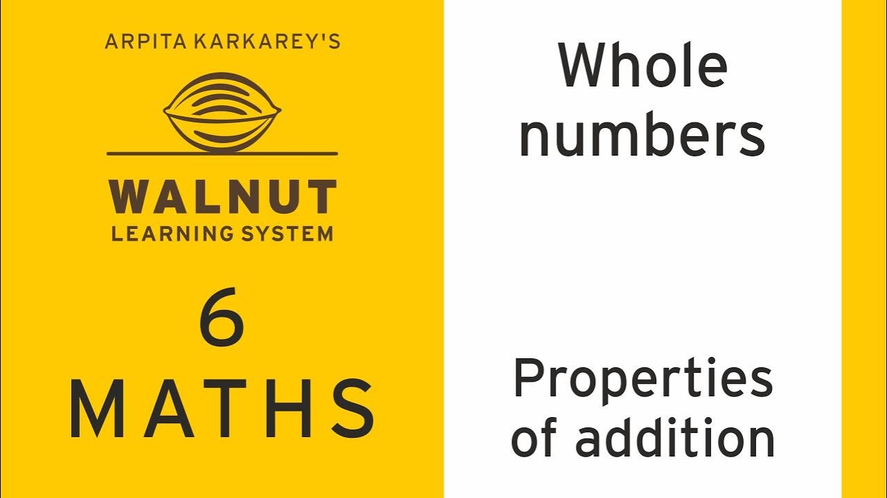 6 Math Whole Numbers Properties Of Addition YouTube 6 Math Whole Numbers Properties Of Addition YouTube