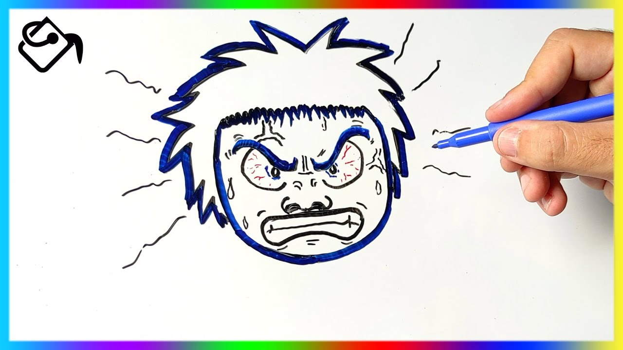 Comment Dessiner La Colère Dessin Visage En Colère Youtube