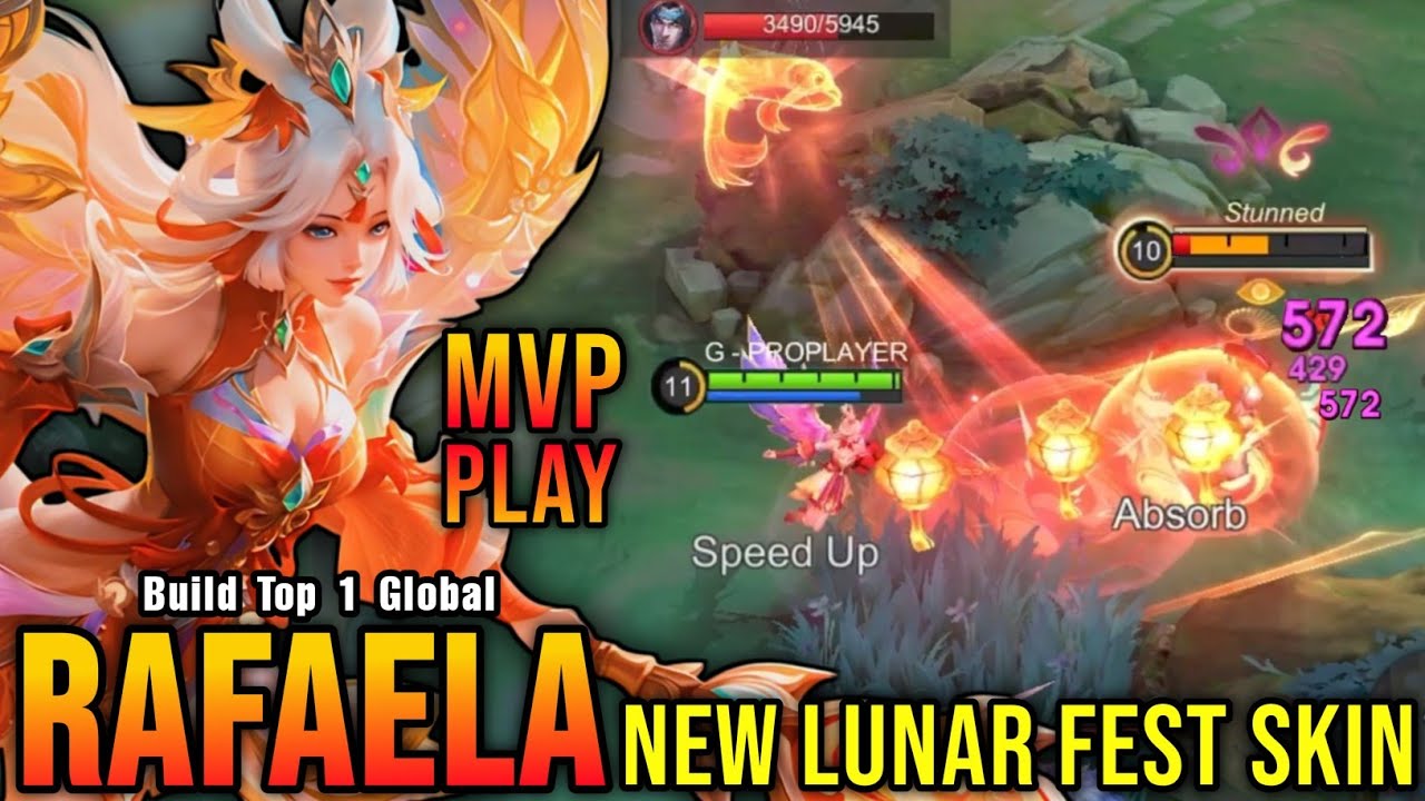MVP Plays!! Bloom of Abundance Rafaela New LUNAR FEST Skin!! - Build ...