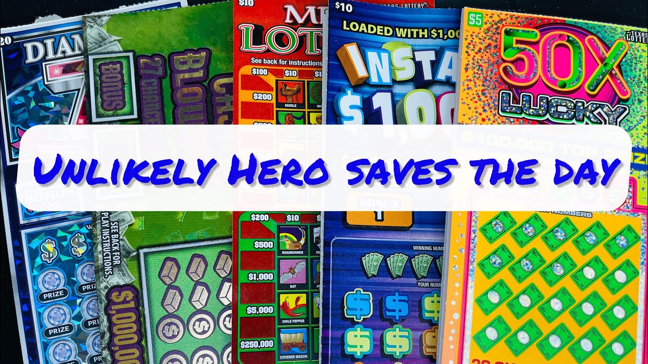 Unlikely Hero Save the Day!💰50X Lucky, Instant $1K, Lotería, Cash ...