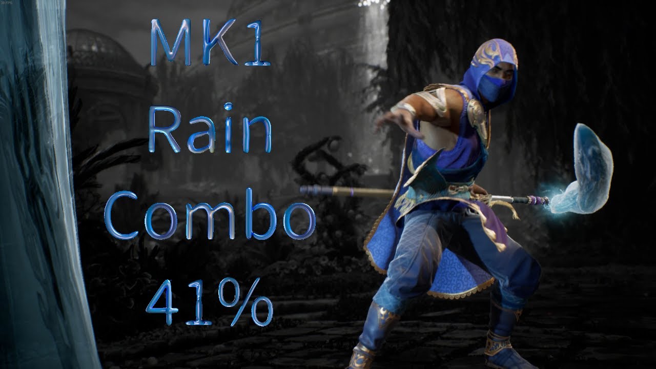 Mortal Kombat 1 Rain Combo 41% and 40%. MK1 Rain Combo Tutorial Guide ...