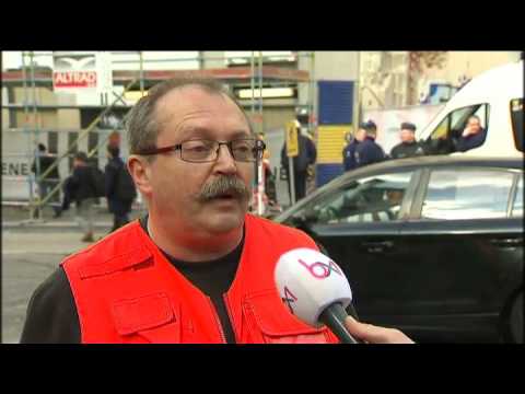 Un ouvrier décède après la chute de blocs de béton dans un bâtiment à la Porte de Namur