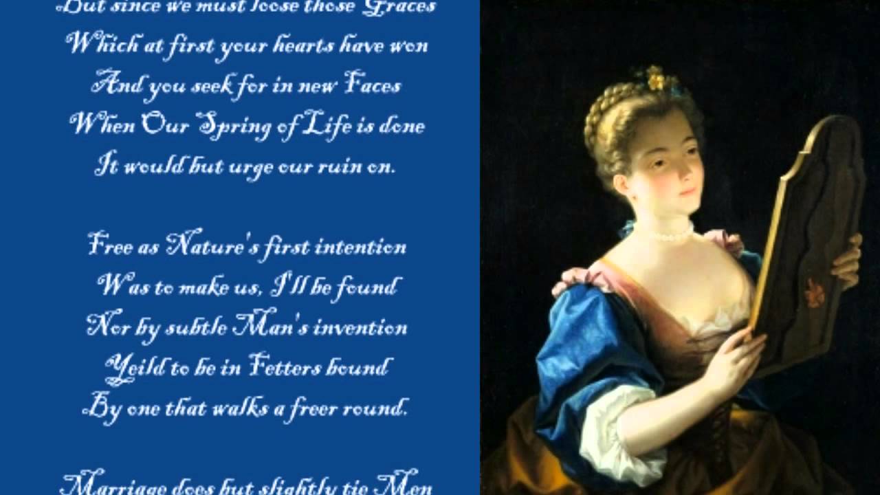 The Unequal Fetters - Anne Finch - YouTube