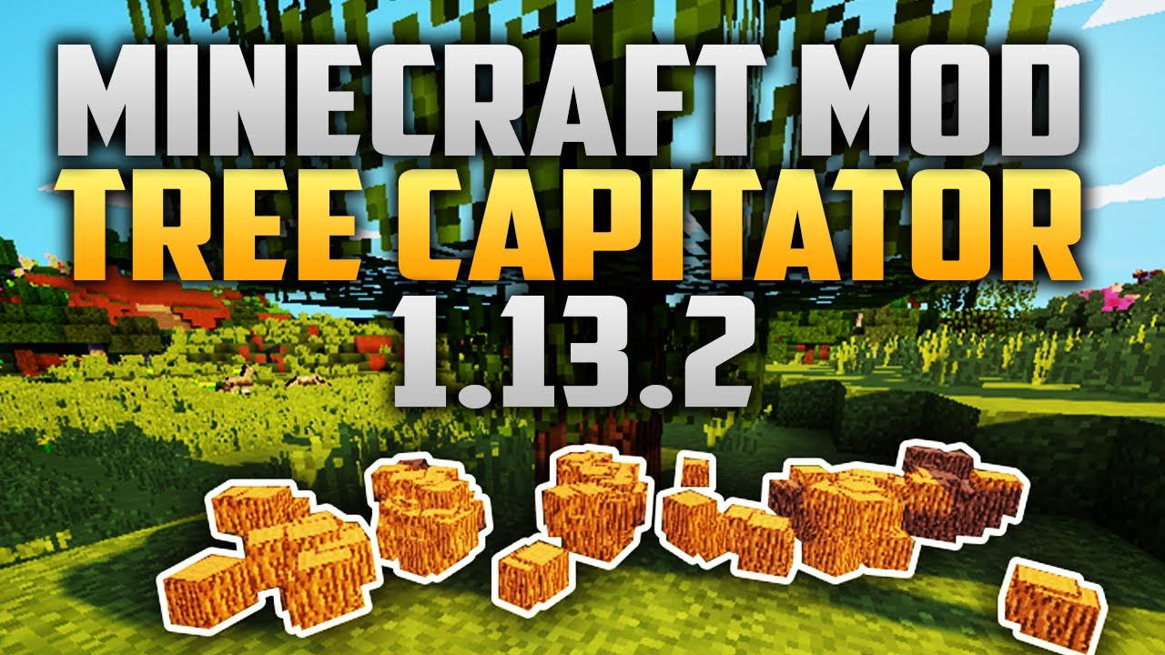 Minecraft Mody Treecapitator 1122 Pl Youtube