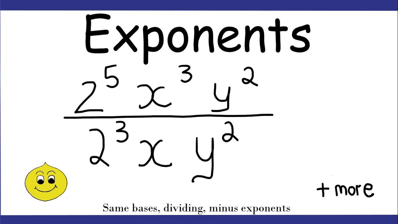 Exponent law 2 - YouTube