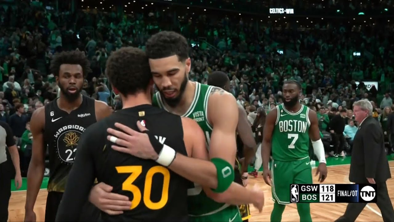 GSW vs Boston Highlight Insane Ending !! Final Minutes - Golden State ...