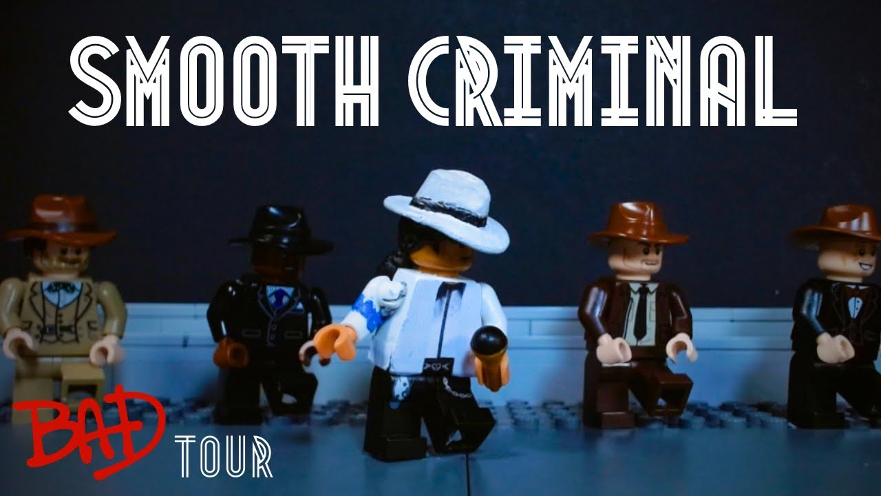 LEGO Michael Jackson Smooth Criminal Dance (Bad Tour) - YouTube