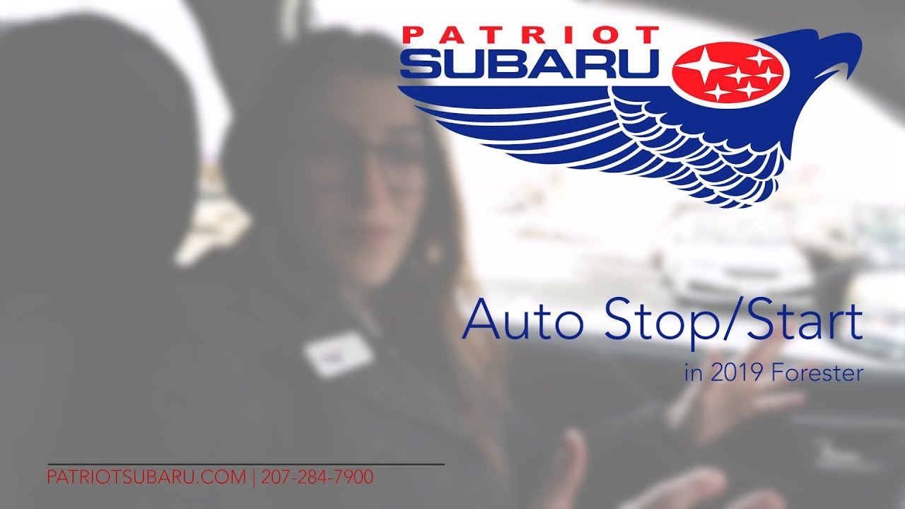 Patriot Subaru - Auto Stop Start - Forester - YouTube