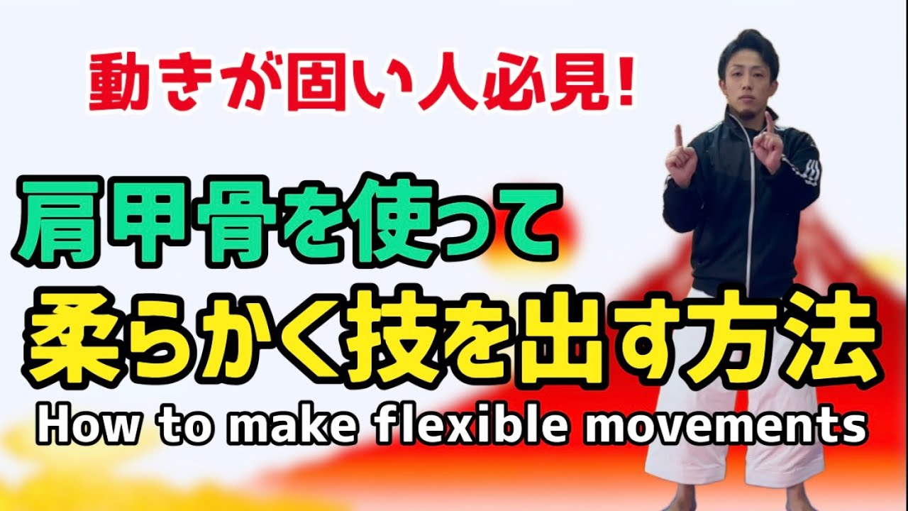Ryusensei Karate How to make flexible movements 動きが固い人必見！ 柔らかくしなやかな技を出す ...