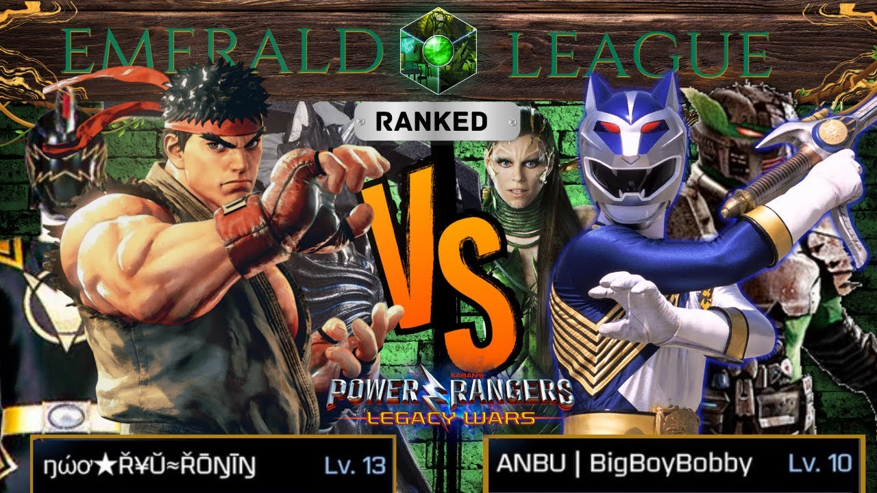 Ryu Vs Merrick Baliton | Ranked Emerald League Battle | Power Rangers ...