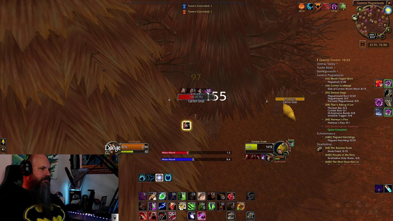 TBC Anniversary! Finishing My Druid Leveling Experience Before TBC ...