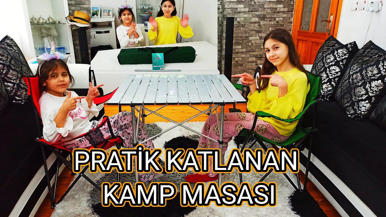 KAMP MASASI VE PLAJ MASASI, PRATİK KATLANAN MASA #kampmalzemeleri #kamp ...