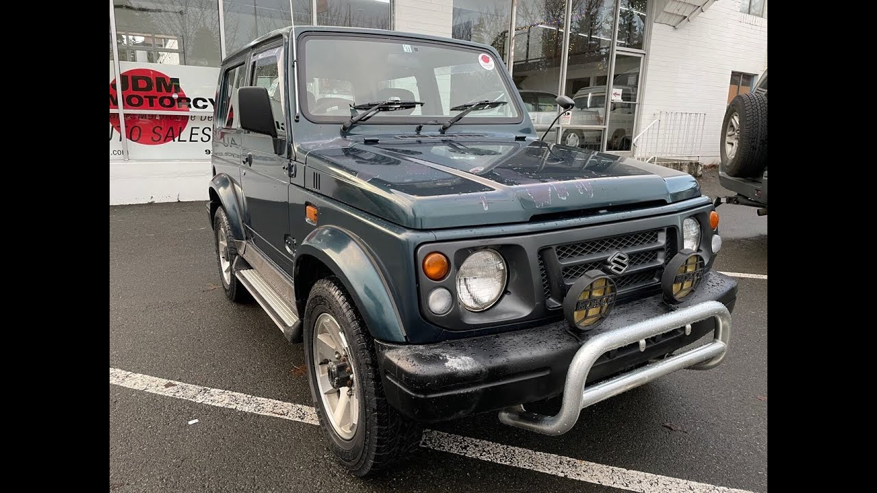 1996 Suzuki Jimny Sierra Elk 1.3L EPI 16valve Part-Time 4WD MT5 JB32W ...