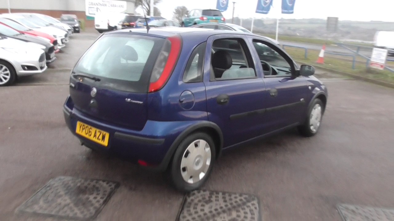 Vauxhall CORSA LIFE 16V TWINPORT U205903 - YouTube