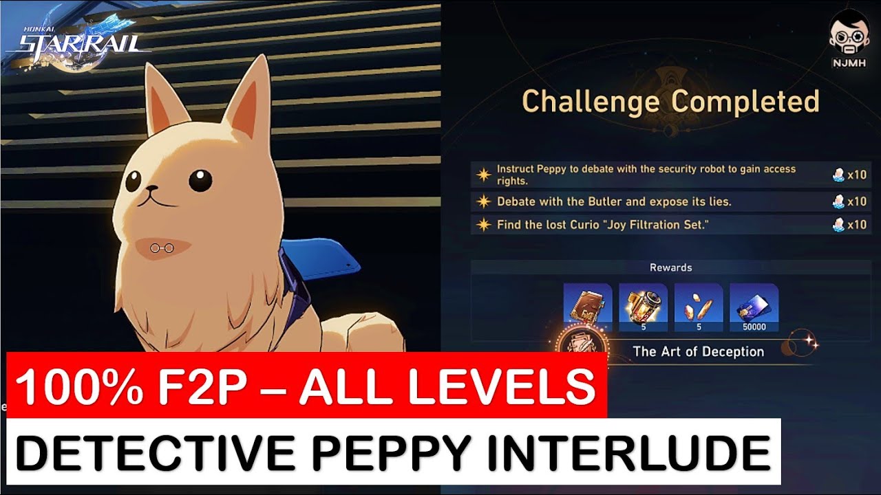 [F2P Guide] Critter Pick: Detective Peppy Interlude | Clear all Stages ...