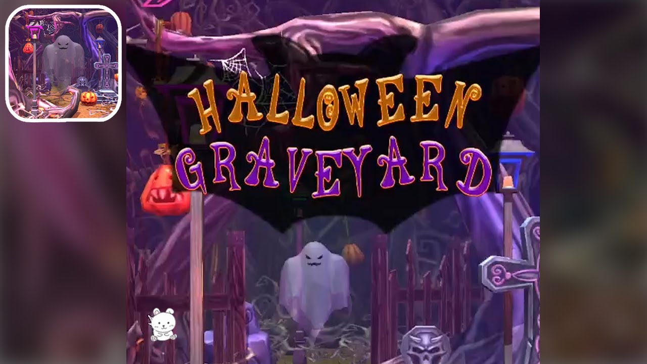 Escape Game Halloween Graveyard Walkthrough (BlackCatJP) - YouTube