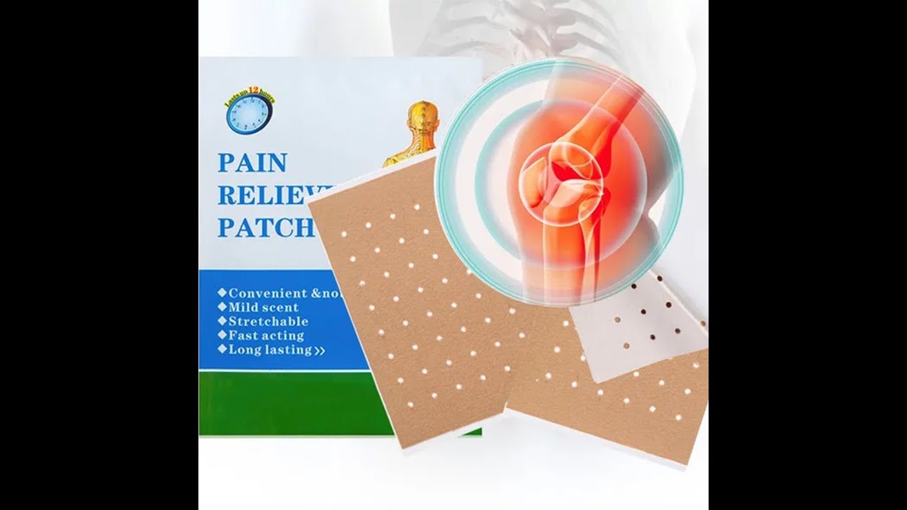 Pain relieving patch Kongdy - YouTube
