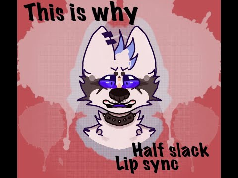 This is why/Half slack lip sync/quick animation - YouTube