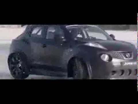 Buz Üzerinde Nissan Juke R İle Dans