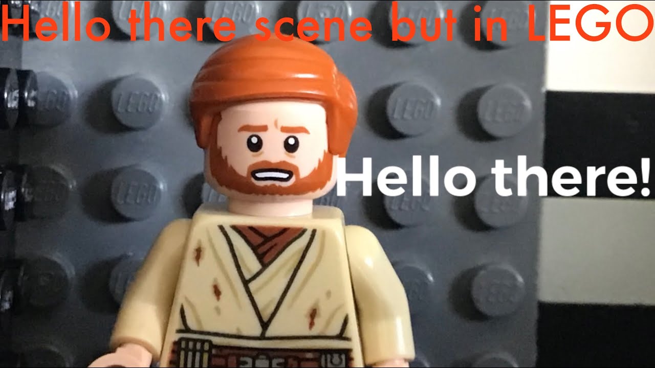Star Wars Hello There scene but in LEGO - YouTube