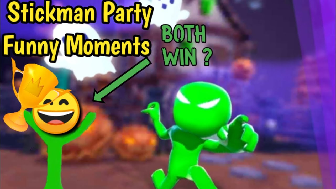 Stickman party funny moments Both Win - YouTube