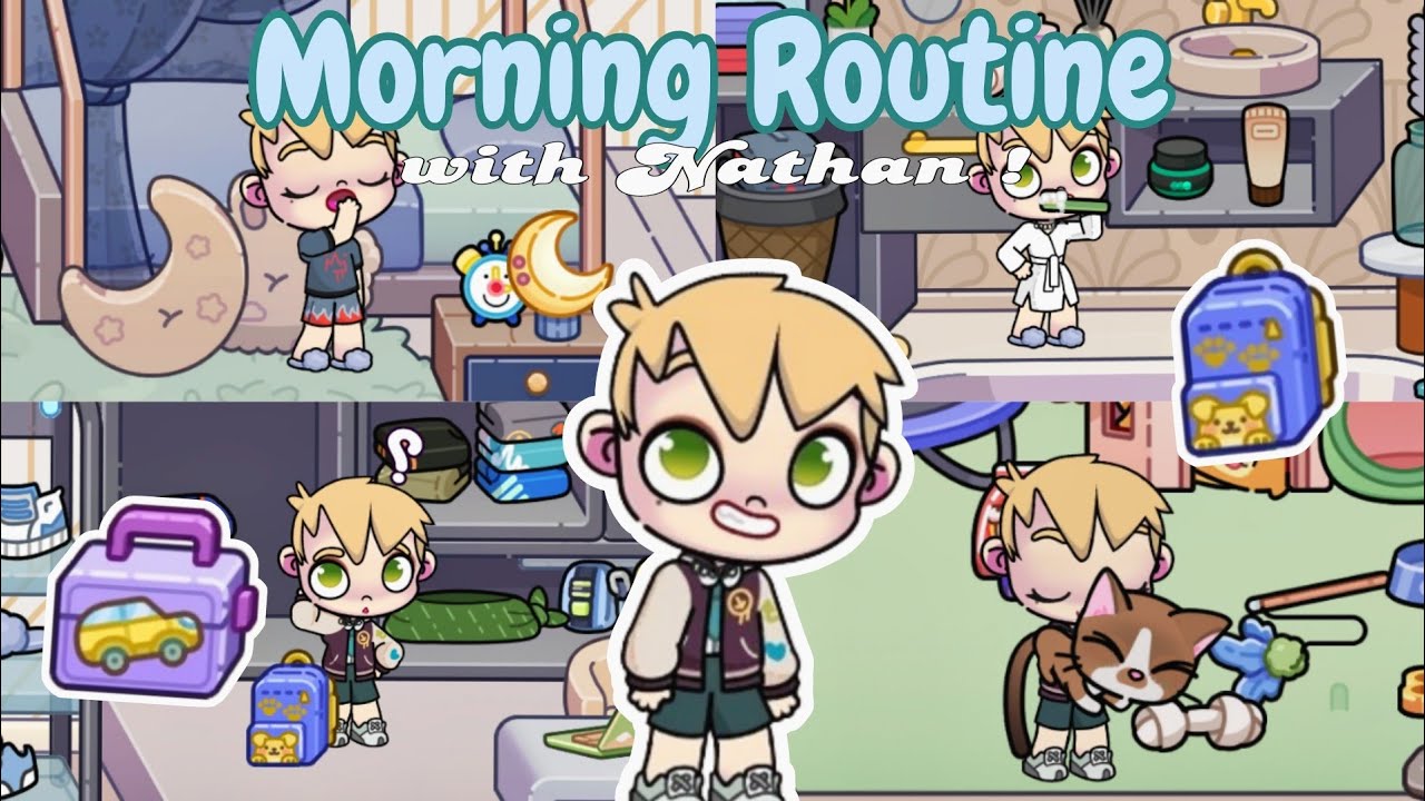 DRAMA AVATAR WORLD || Morning Routine With Nathan ! - YouTube