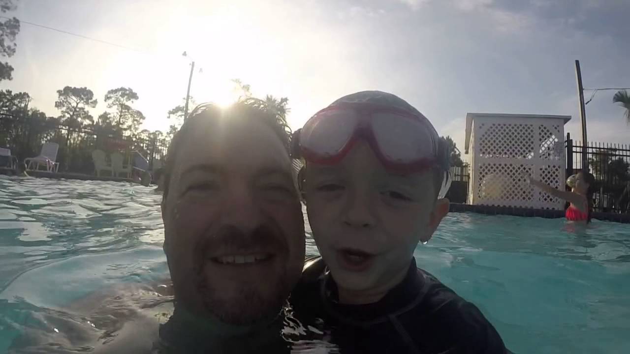Cal & Maddie - Pool - YouTube